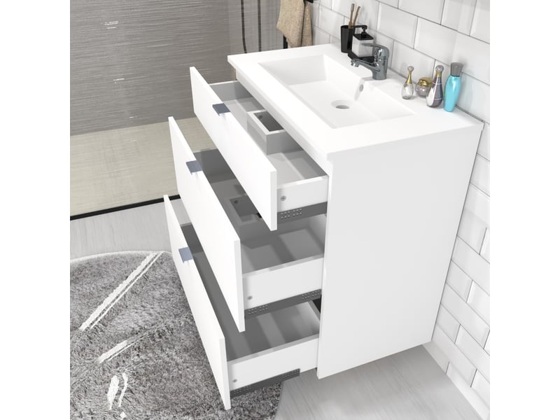 Meuble Vasque Salle De Bain Conforama